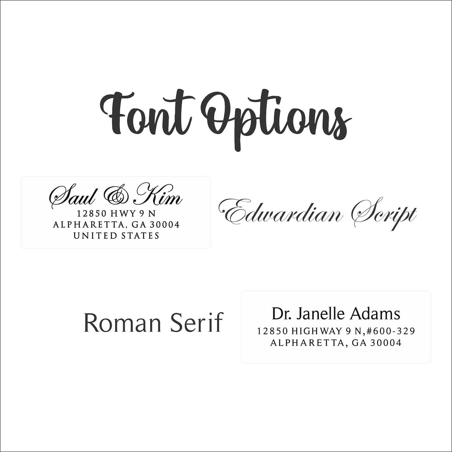 CLEAR Guest Address Labels - Guest List Labels for Wedding Invitations ...