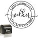 Address Stamp, Self Inking, Round Design, Personalized Custom Return ...