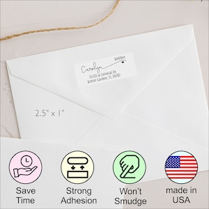 Custom Return Address Labels: Personalized Stationery Stickers - Etsy