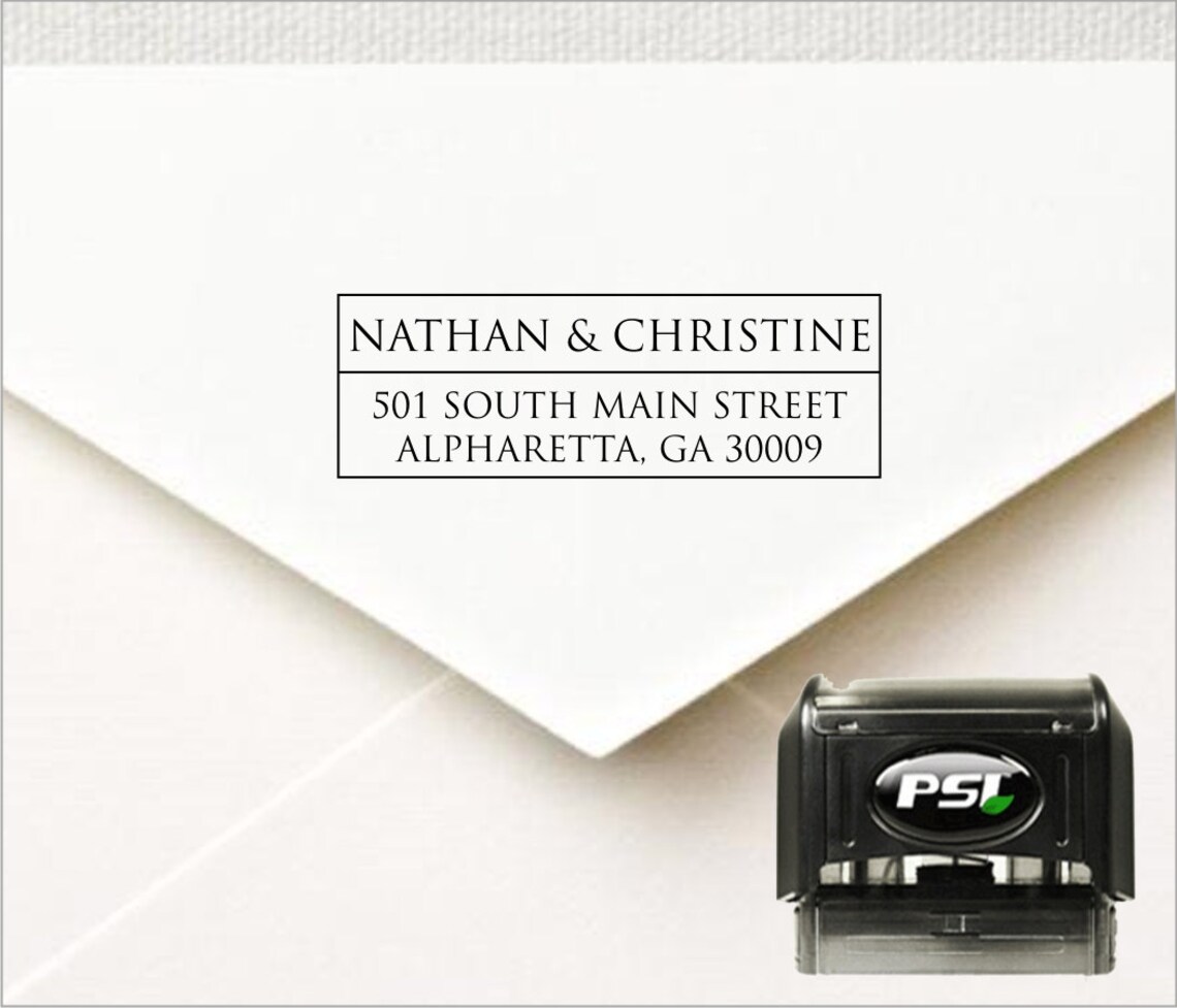 Personalized Self Inking Return Address Stamp TRPL2770 Great | Etsy