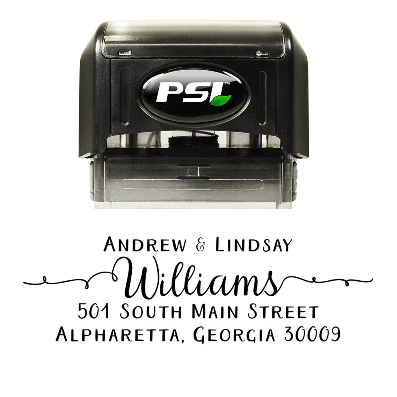 Address Stamp Self Inking Address Stamp or Return Address - Etsy