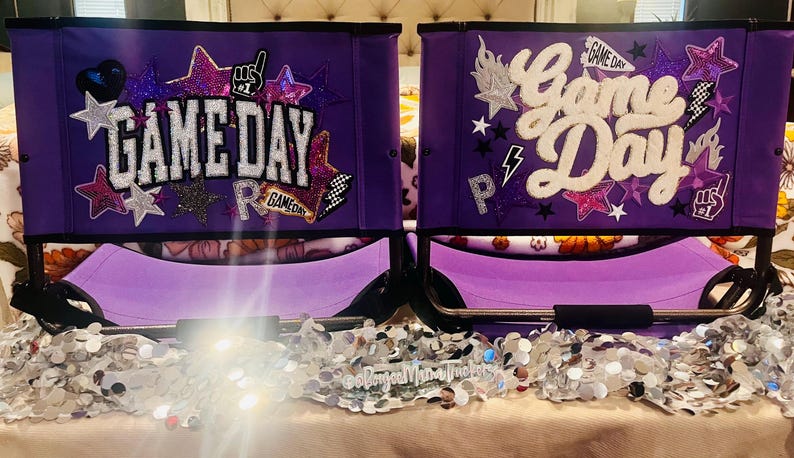 Custom Stadium Seats! I Can Do Any Sport, Town, Mascot, and Color! You ...