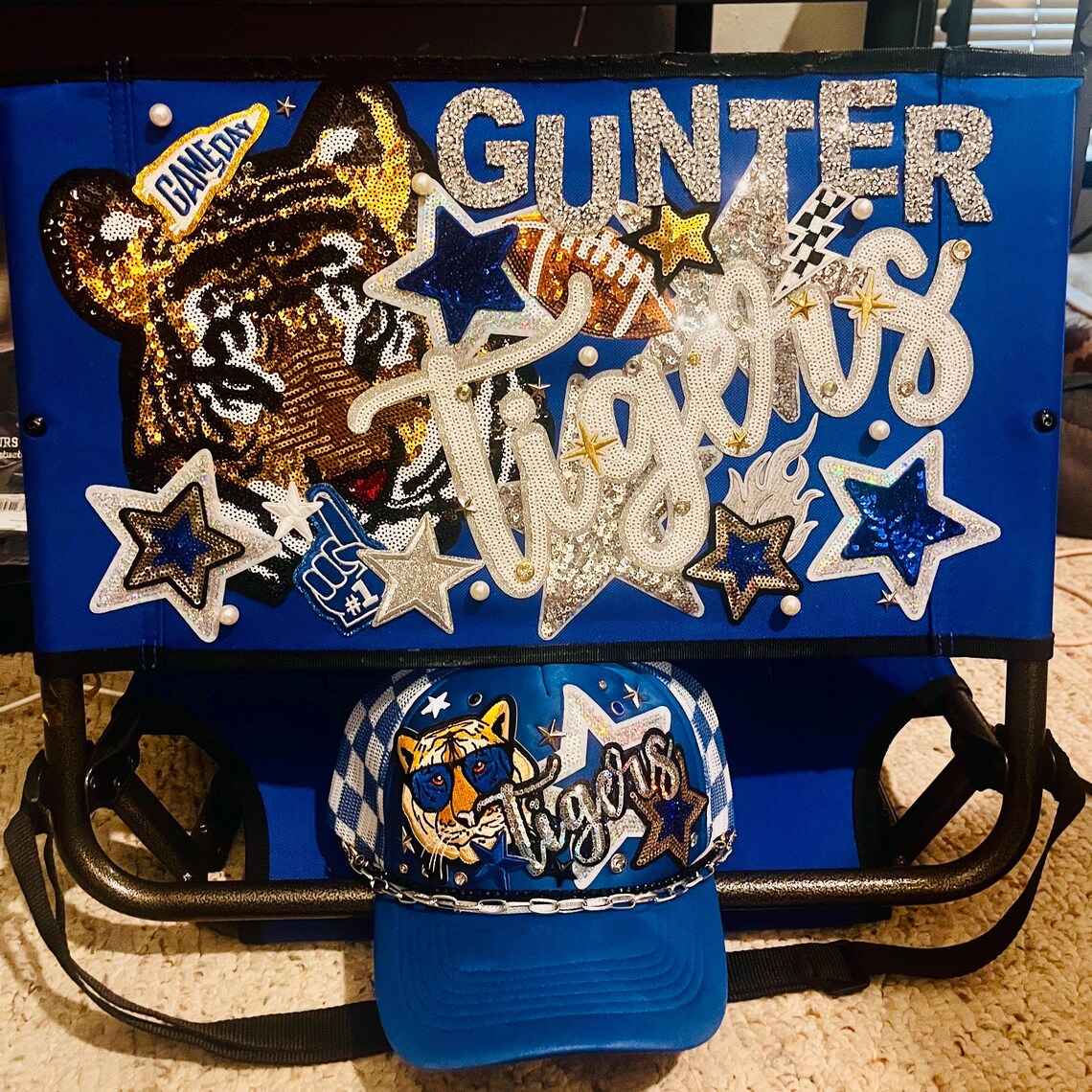 Custom Stadium Seats! I Can Do Any Sport, Town, Mascot, and Color! You ...