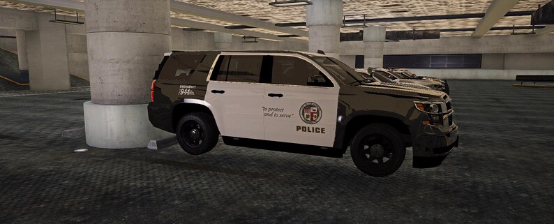 Debadged LAPD Car Pack - Etsy