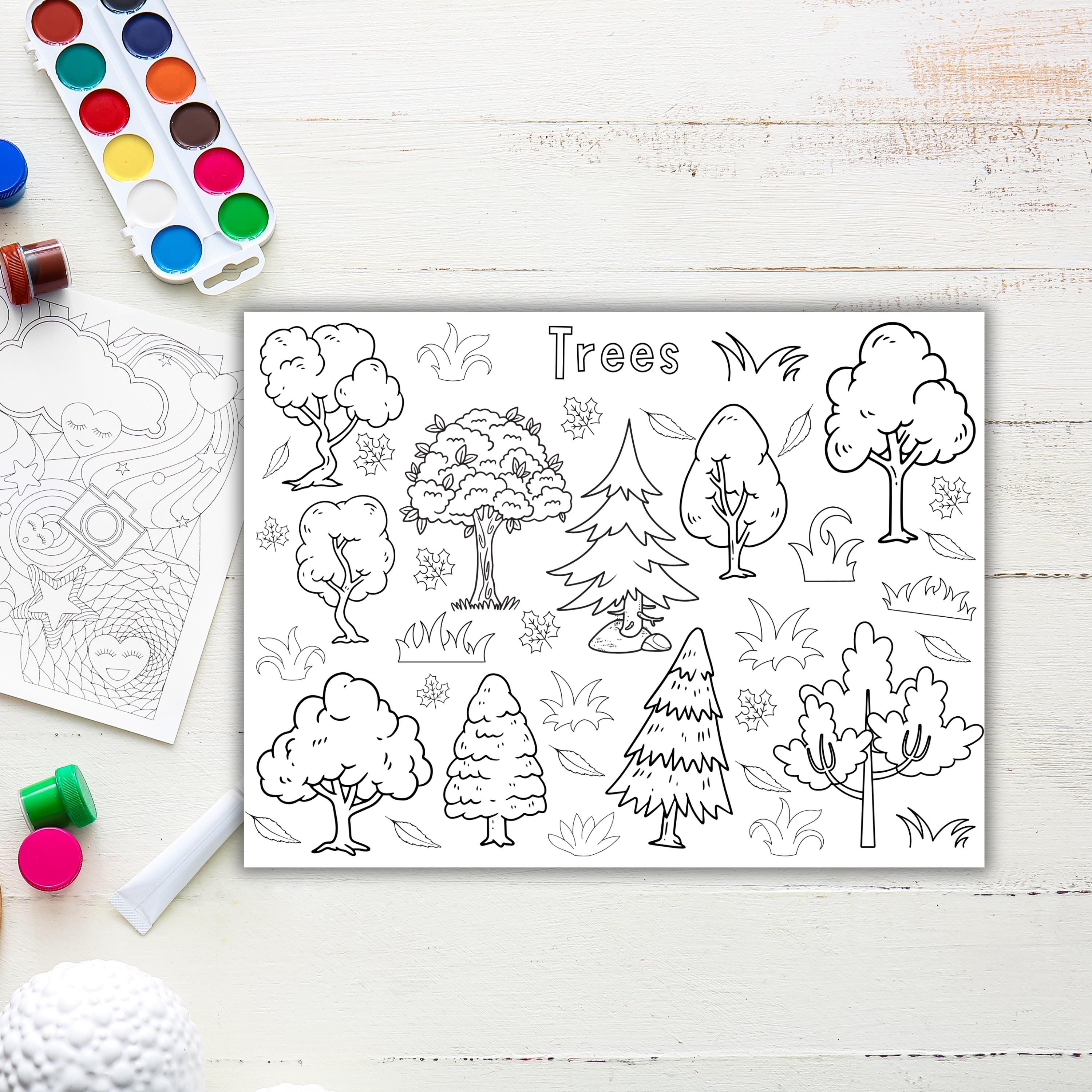 20 Fun Coloring Pages, Printable Coloring Pages, Animals Coloring, Food ...
