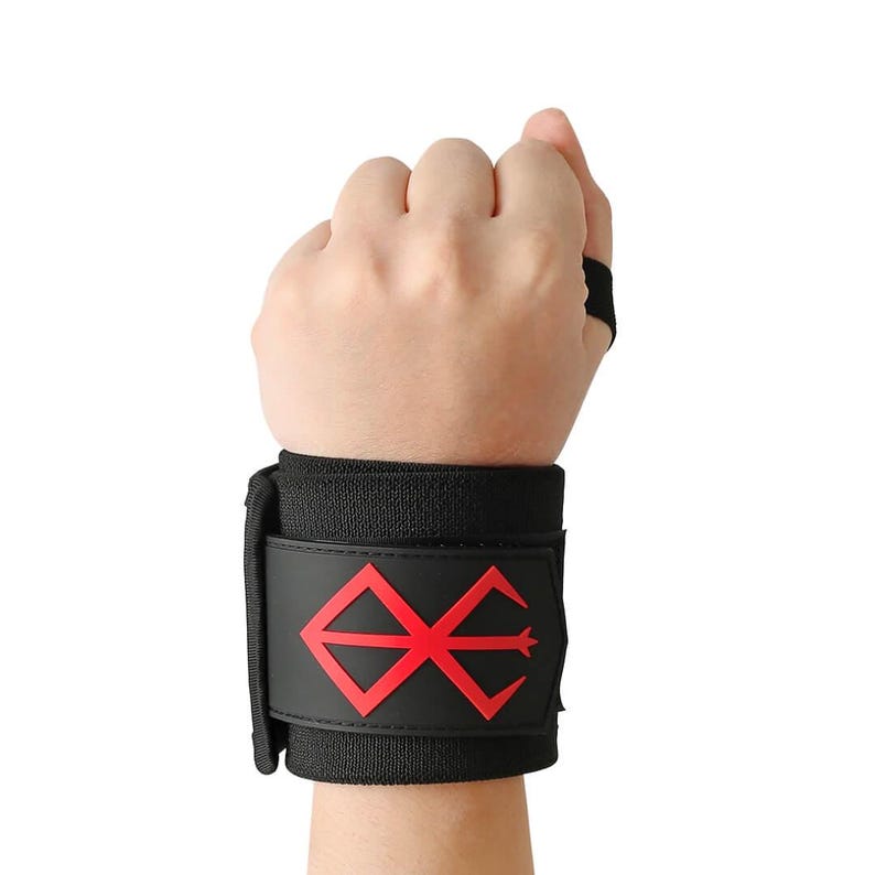 Anime-inspired Wrist Wraps for Powerlifters, Strength Athletes ...