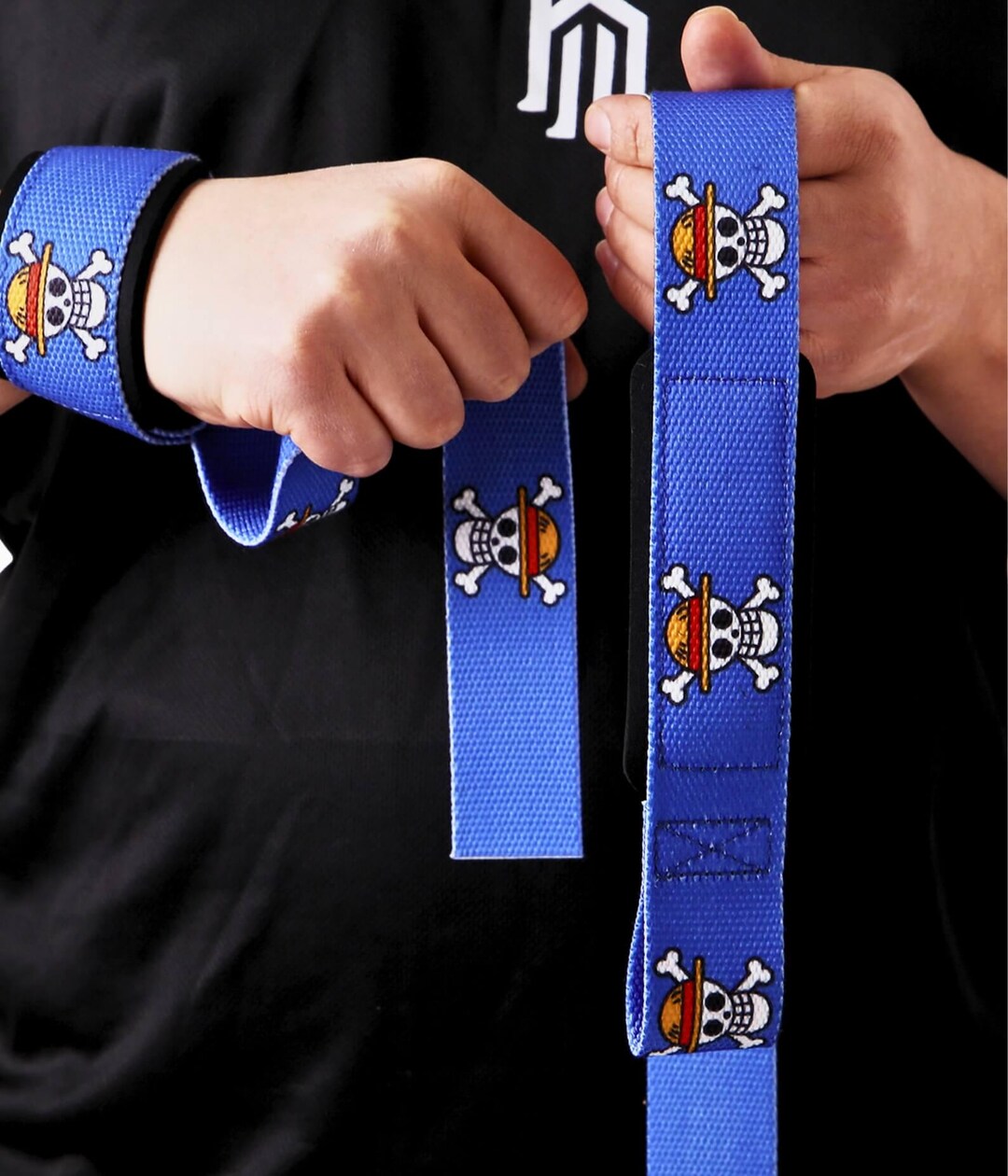 One Piece Anime Wrist Wraps | Straw Hat Pirates Powerlifting Support - Etsy