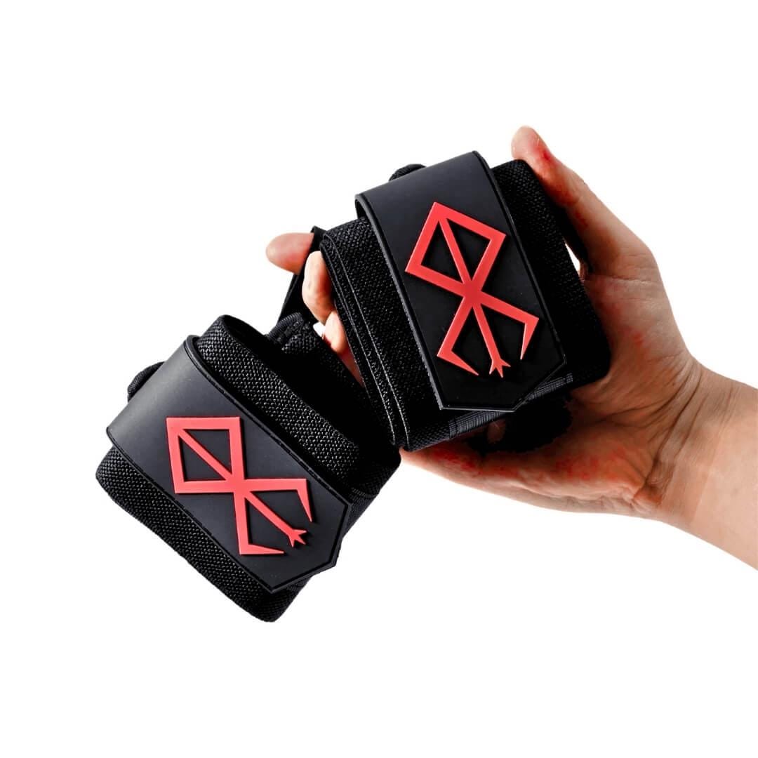 Anime-inspired Wrist Wraps for Powerlifters, Strength Athletes ...