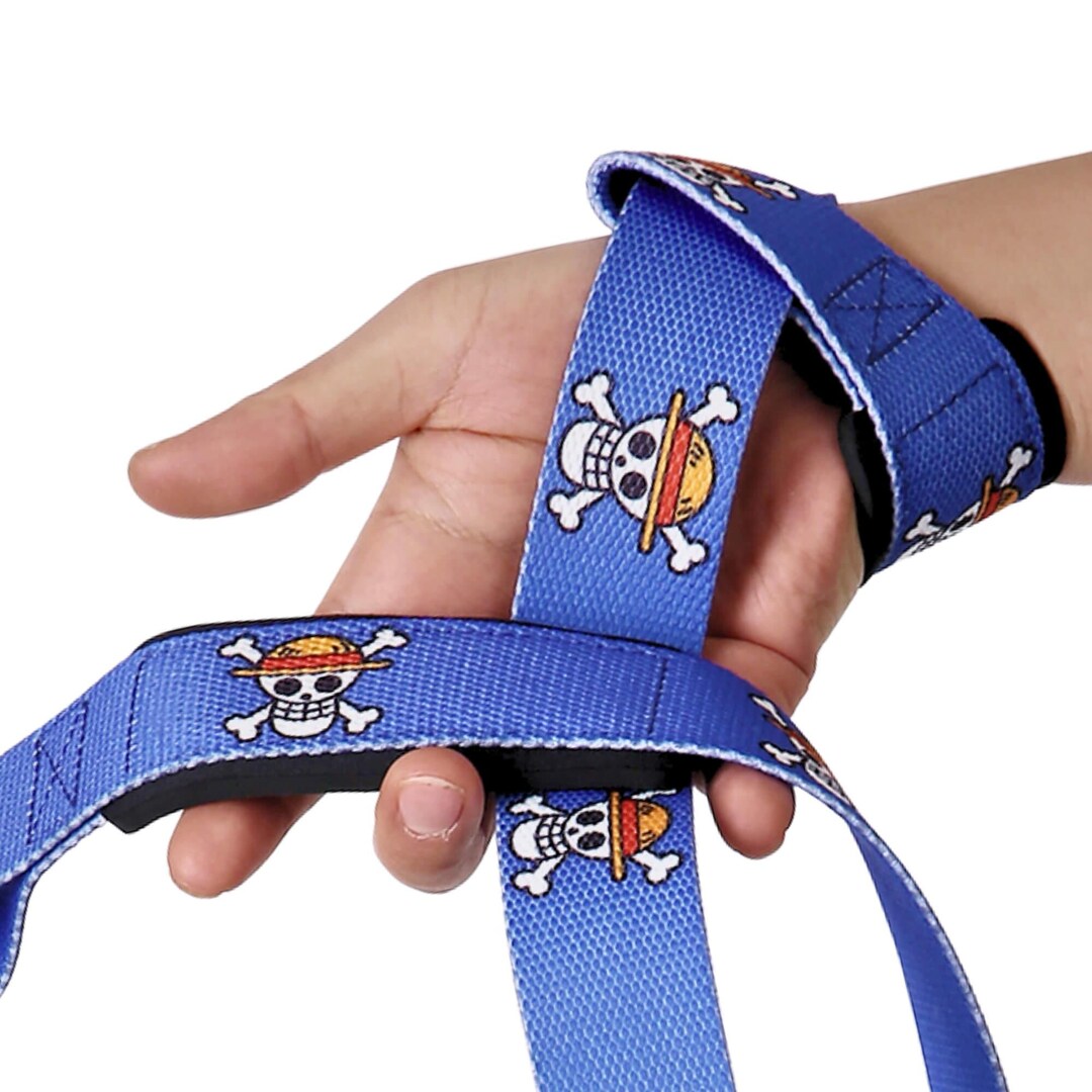 Anime Lifting Straps: Pirate Design Deadlift, Weightlifting Wrist ...