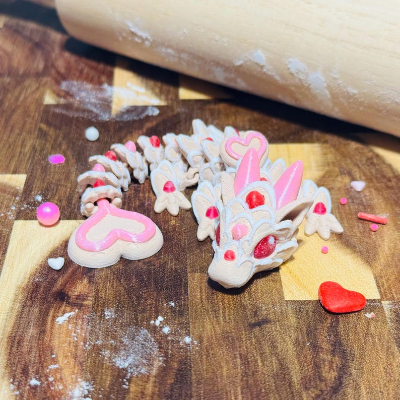 Articulated Sugar Cookie Dragon Baby With Dragon Egg - Etsy