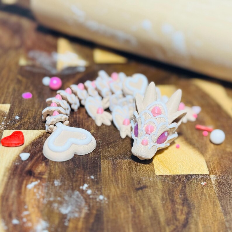 Articulated Sugar Cookie Dragon Baby With Dragon Egg - Etsy