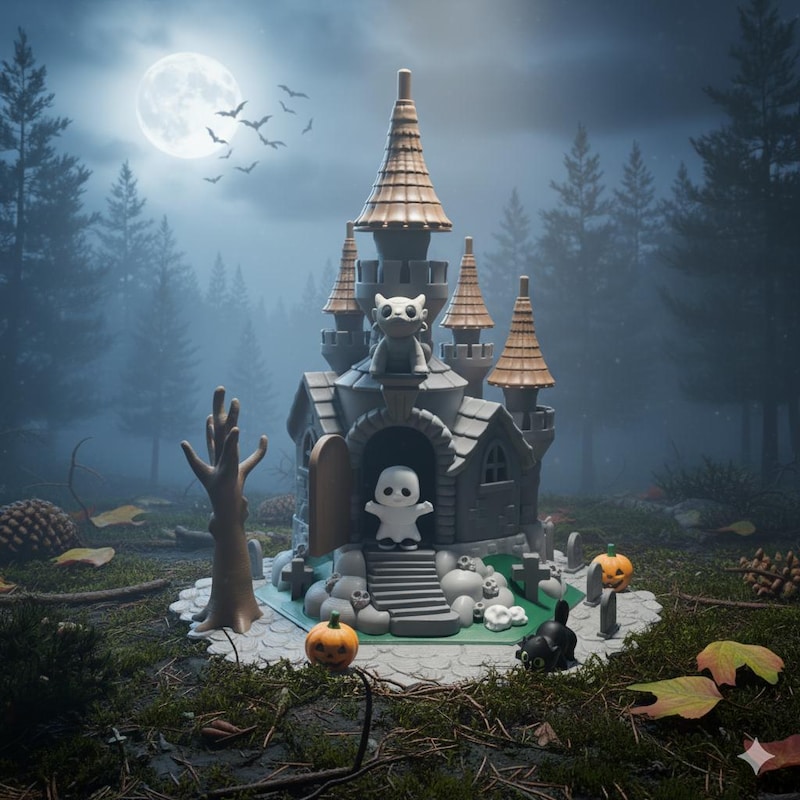 Mini Halloween Playset - Etsy