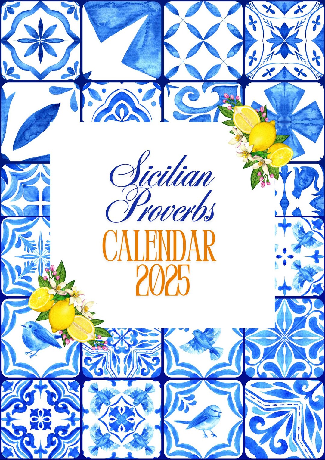 Sicilian Proverbs Digital Calendar - Etsy