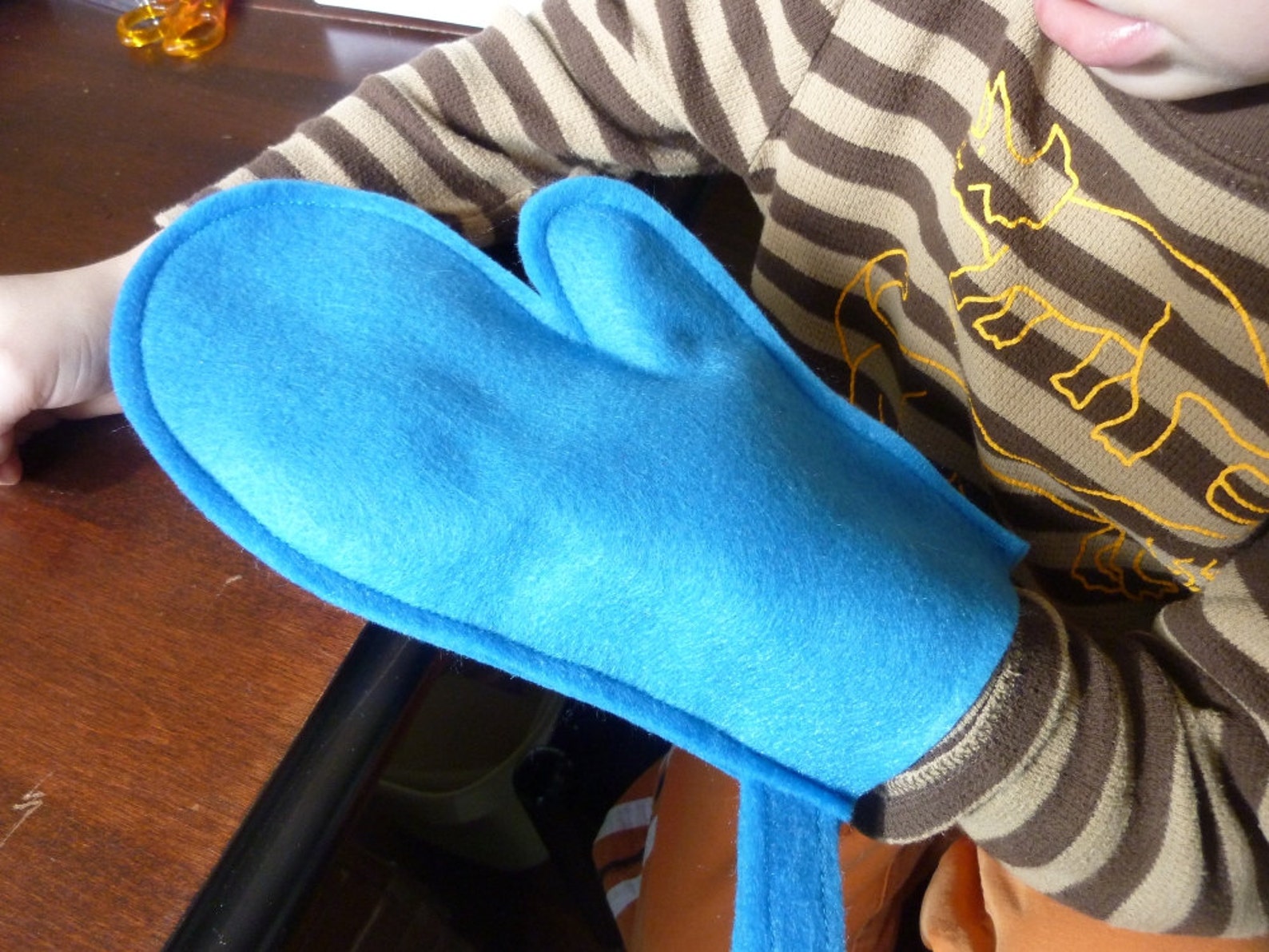 Felt Toy Oven Mitt - Pretend Play Food - Etsy
