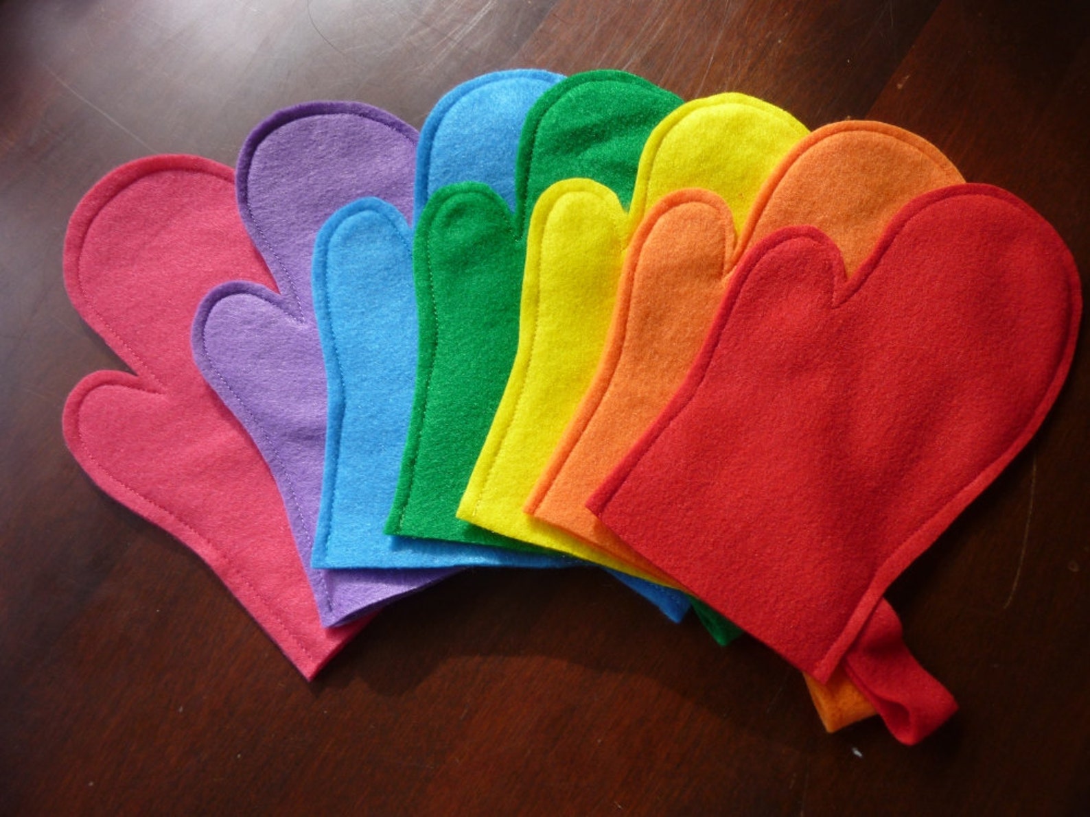 Felt Toy Oven Mitt Pretend Play Food - Etsy