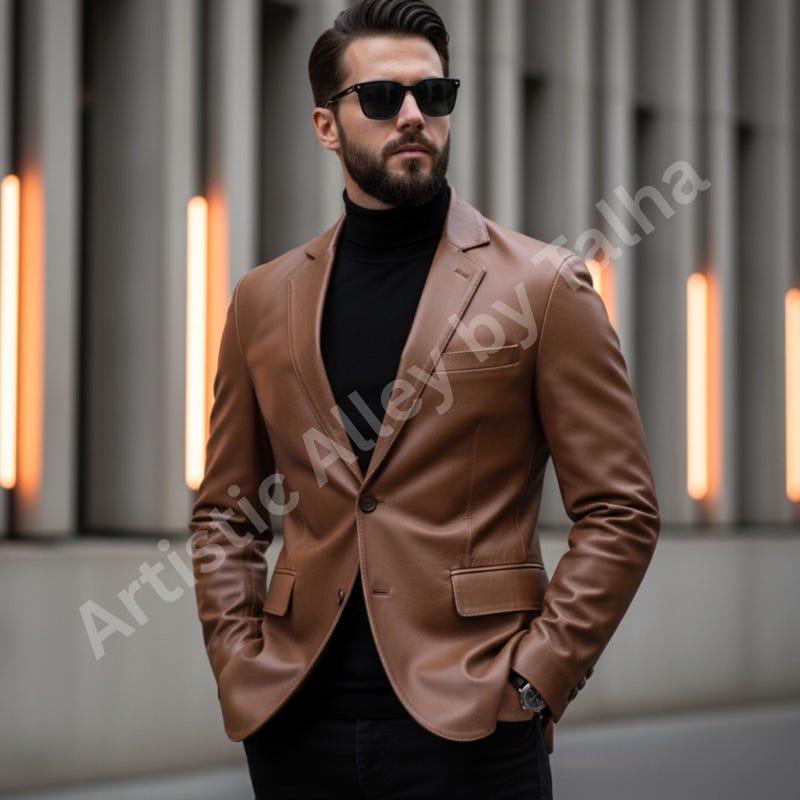 Black Sheep Skin Coat Men - Etsy