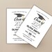 Graduation Party Invitation Template: Class of 2025, Canva Editable ...