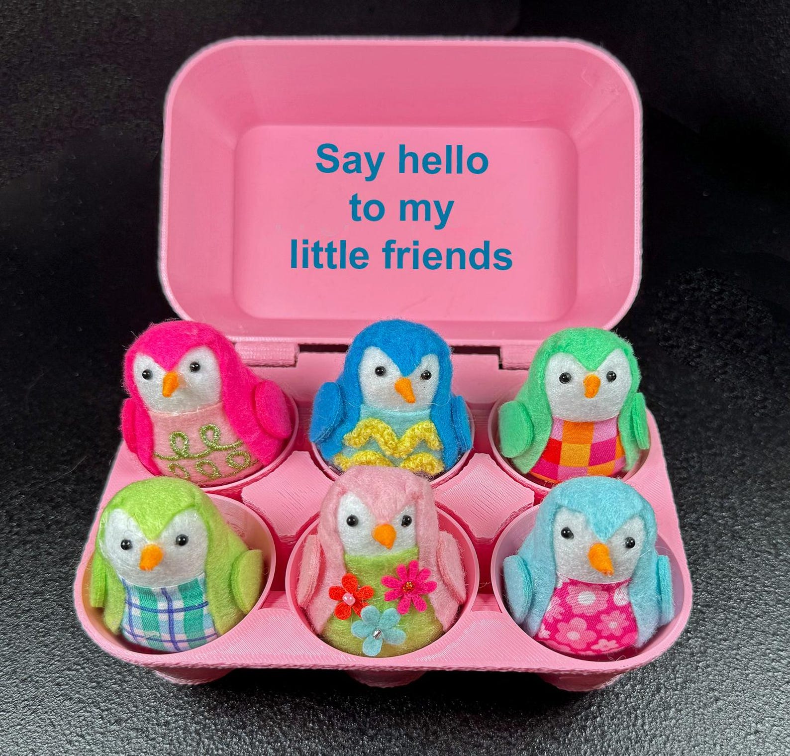 Egg Carton With Personalized Text. Designed for the 2025 Easter/spring ...