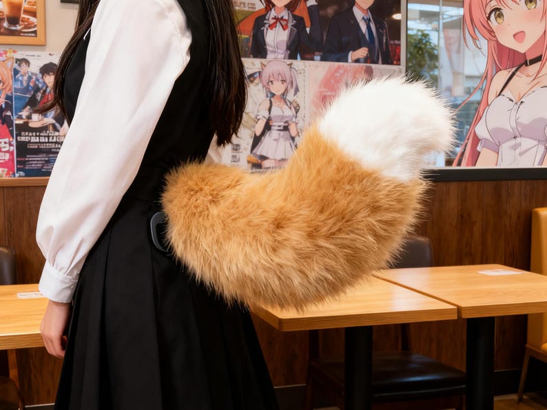 USB Wagging Cosplay Tail – Rechargeable Moving Fox Tail Costume - Etsy