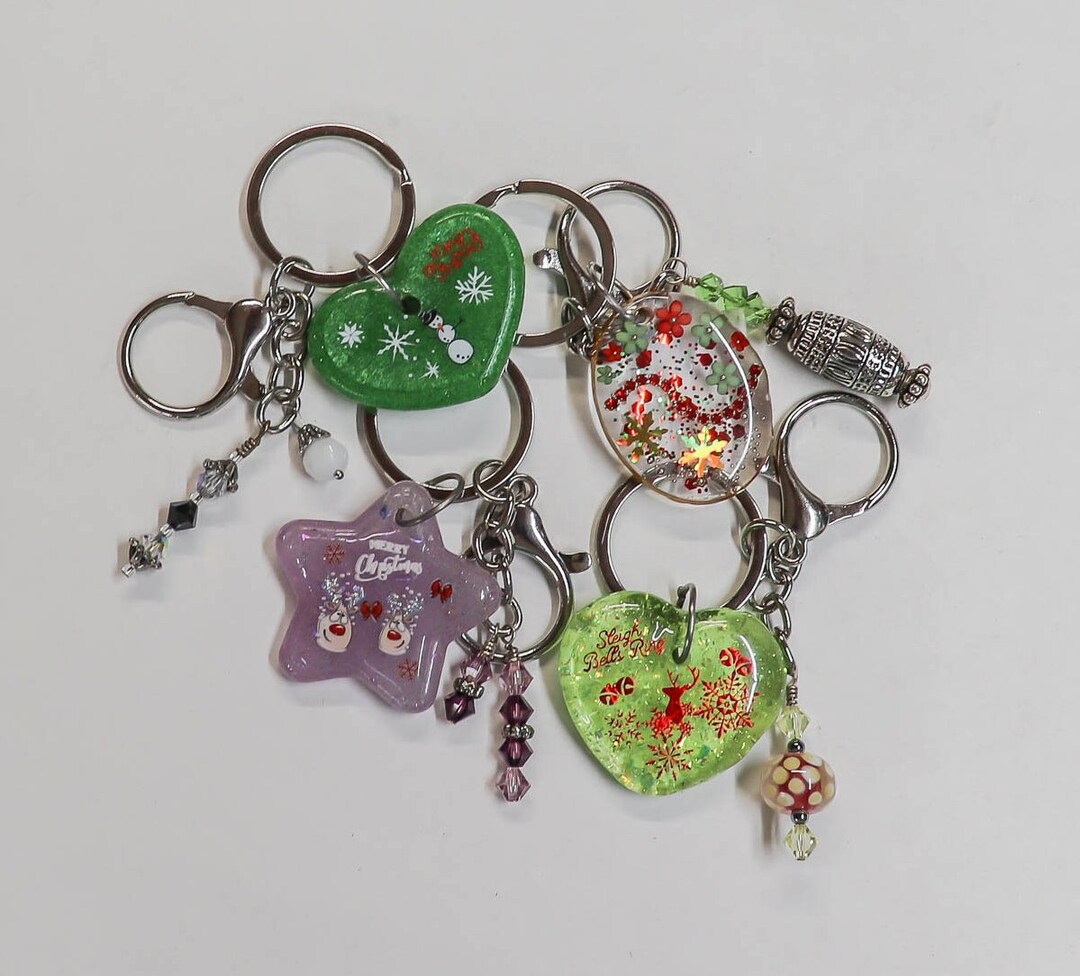 Keyrings, Resin Keyrings, Keychains, Gift Keychain, Epoxy Keychain ...
