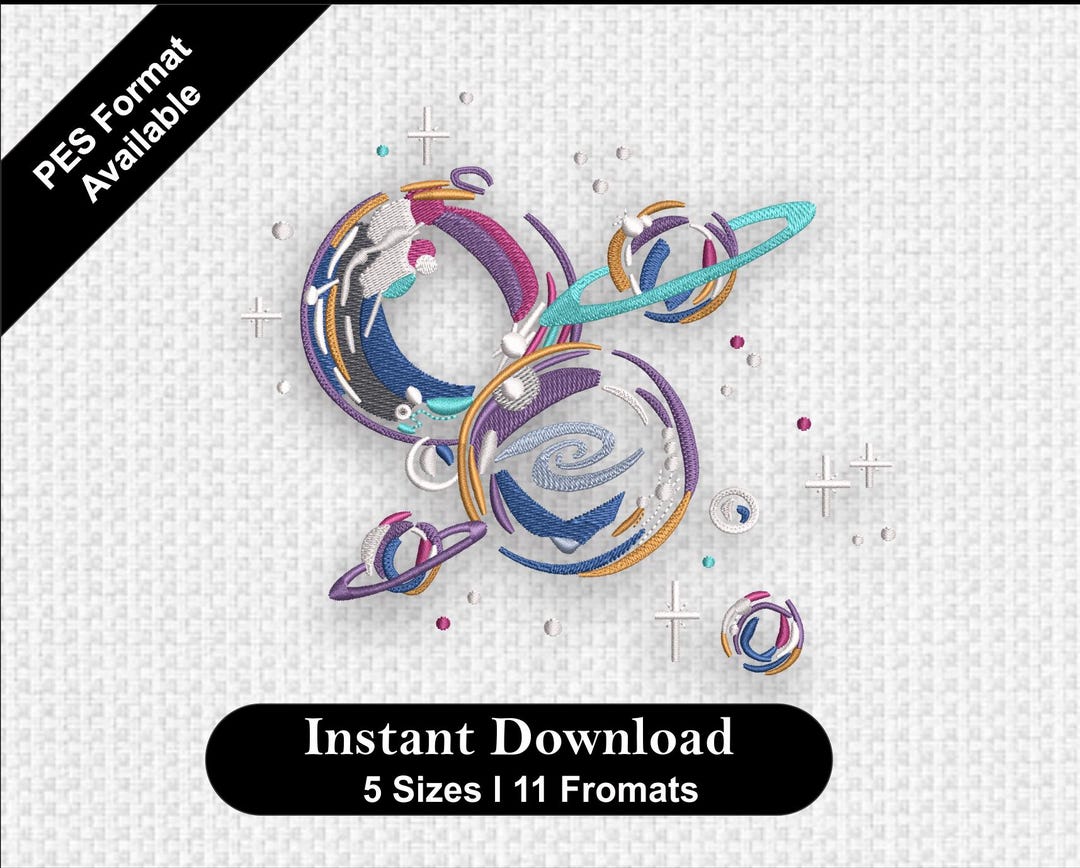 Soap Bubbles Machine Embroidery Design - Blowing Bubbles Embroidery ...