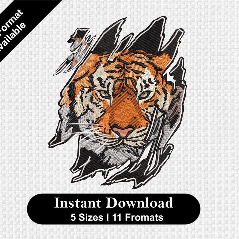 Deer Tiger Tee - Etsy