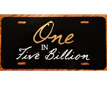 X-Files Inspired SPOOKY Fox Mulder Car Tag / License Plate | Etsy