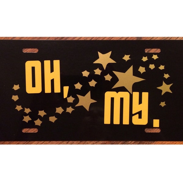 Star Trek License Plate - Etsy
