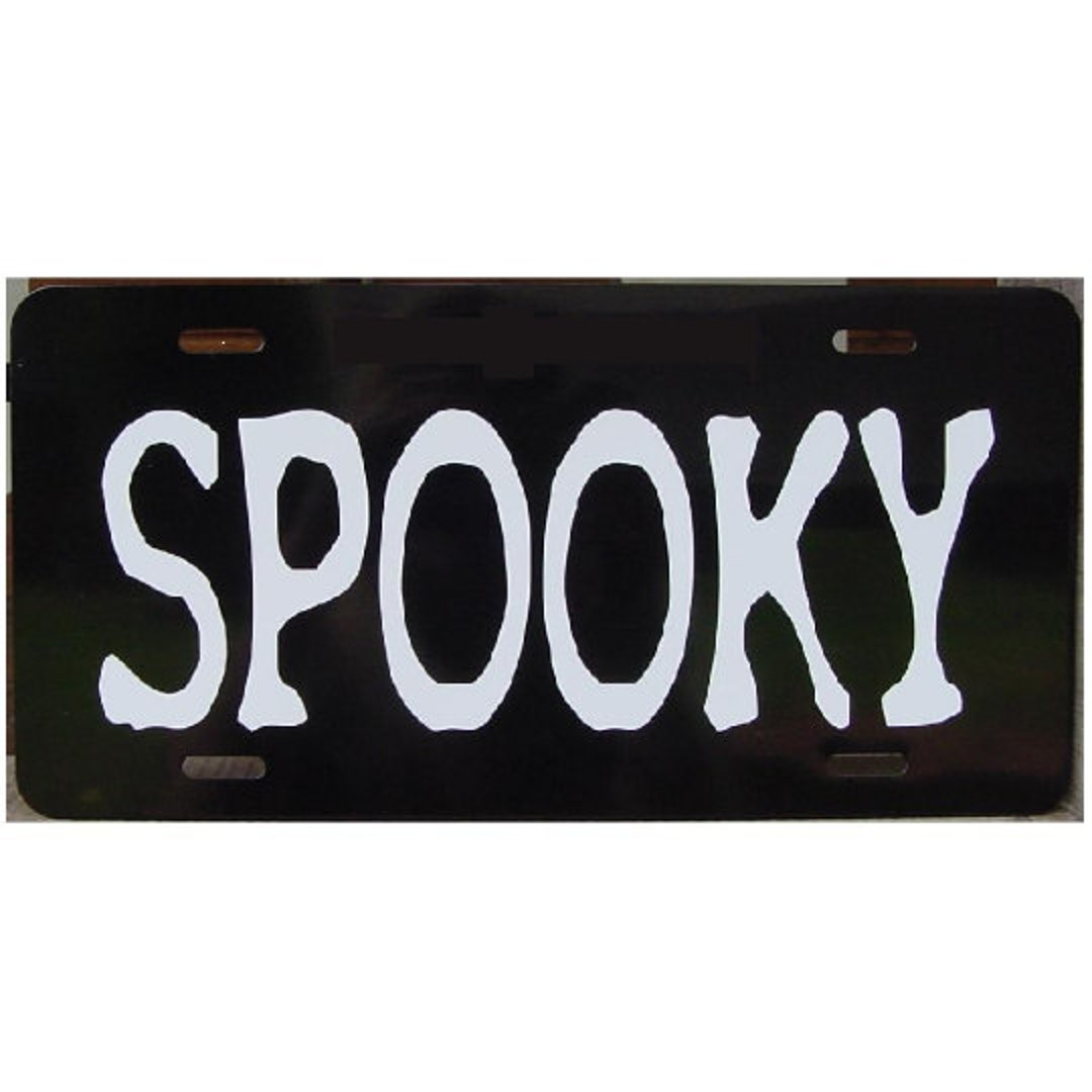 X-files Inspired SPOOKY Fox Mulder Car Tag / License Plate - Etsy