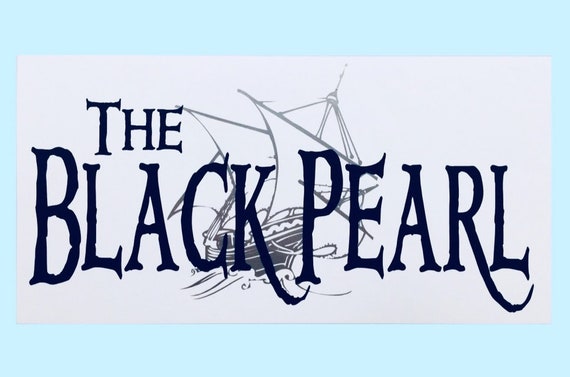 Pirates of the Caribbean Decal the Black Pearl Car Accessory - Etsy