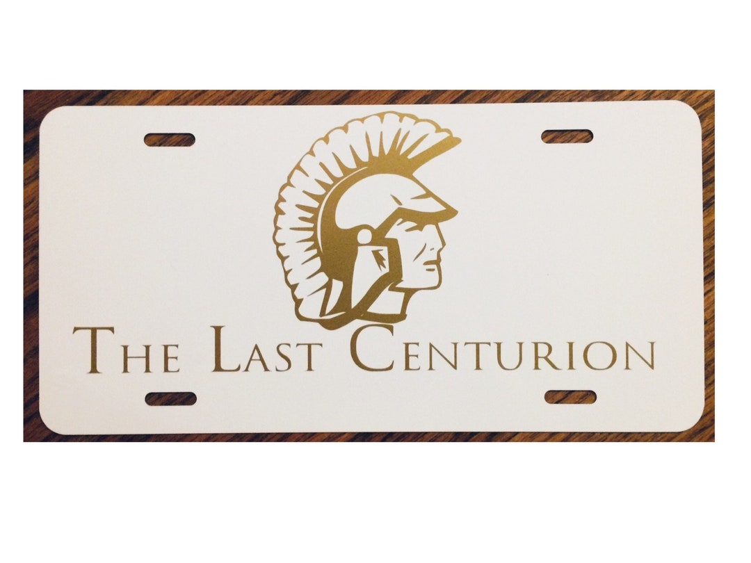 Doctor Who Inspired License Plate the Last Centurion Rory Williams Car ...