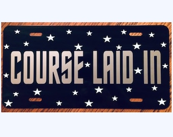 Star Trek Inspired License Plate WARP 5 Car Tag Voyager Next | Etsy