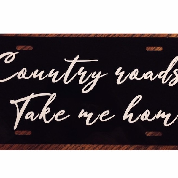 Country License Plate Svg - Etsy