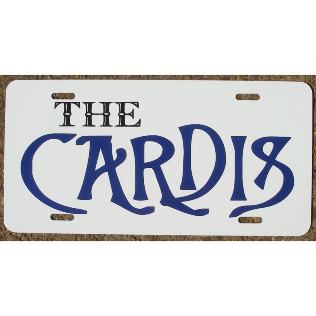 Doctor Who Inspired the CARDIS License Plate Car Tag - Etsy