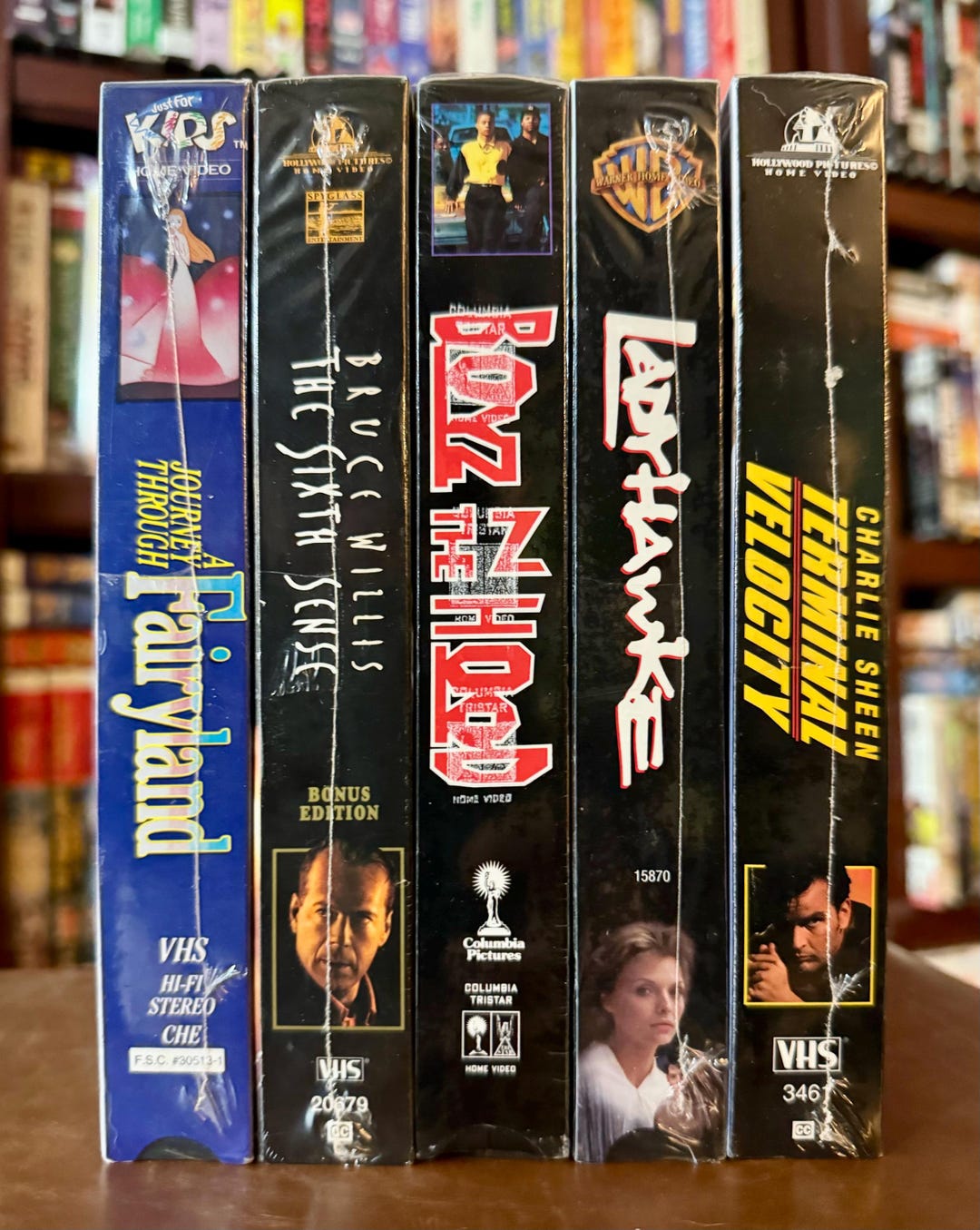 Sealed VHS Variety of 5 vintage Retro Movies - Etsy