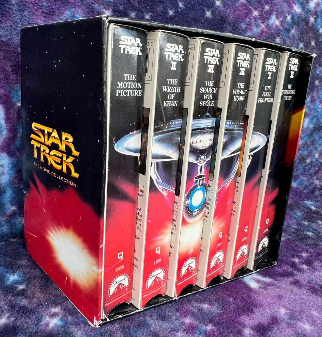 Star Trek the Movie Collection Box Set - Etsy