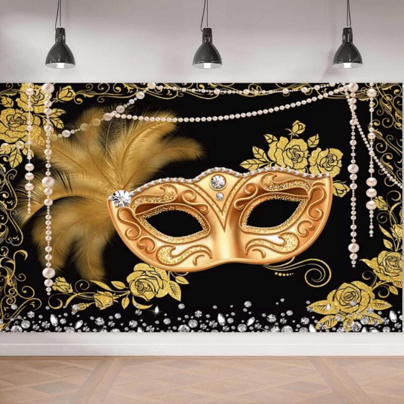 Masquerade Backdrop - Etsy