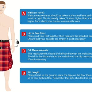 Scottish US Navy Tartan Kilt - 16 Oz 8 Yard Scottish Highland ...