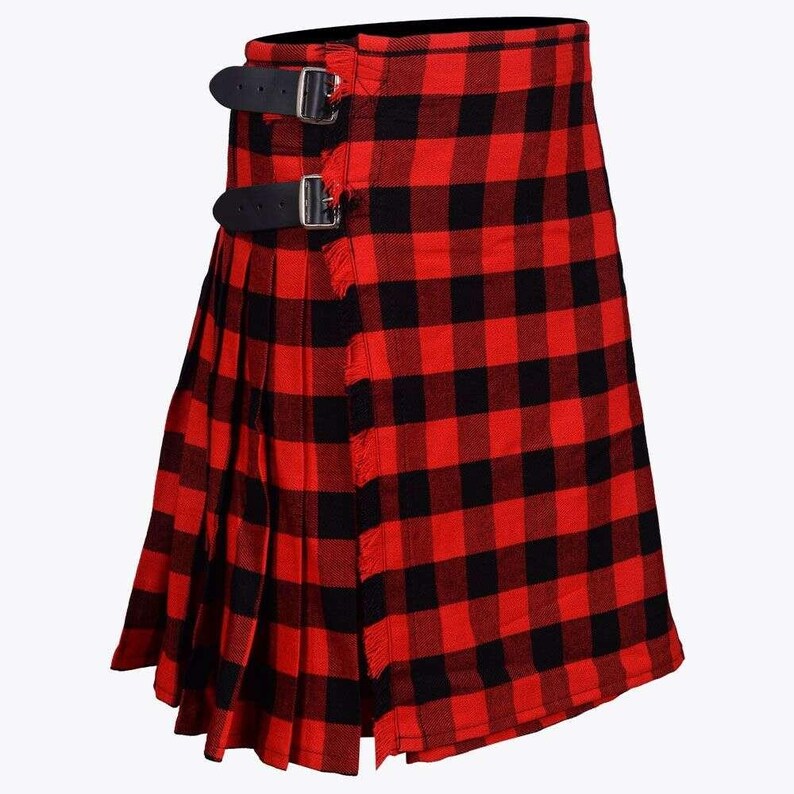 Macgregor Rob Roy Tartan Kilt - 16 Oz 8 Yard Scottish Highland ...