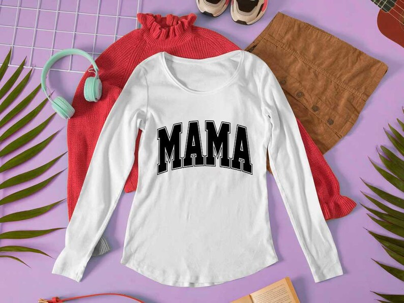 Mama Outline SVG PNG, Mom of Boys SVG, Mom Life Svg Png Mother's Day ...