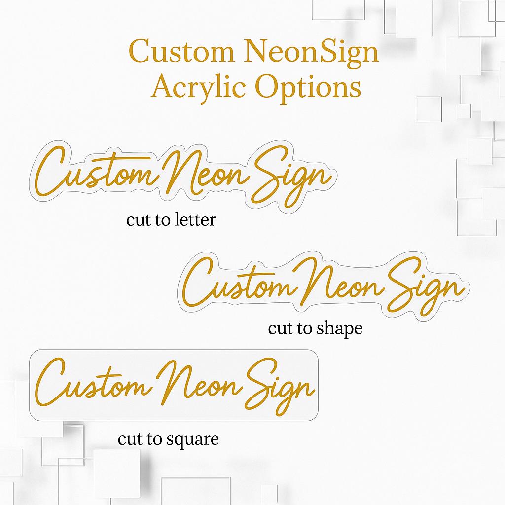 Wedding Name Neon Sign - Neon Sign Wedding - Neon Light Sign - LED Neon ...