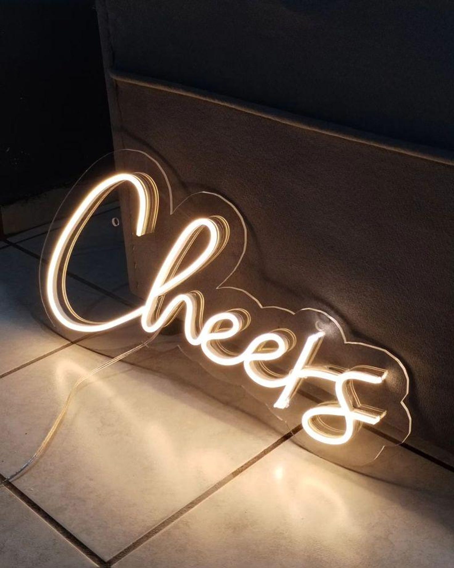 Custom Neon Home Sign - LED Wall Signs - Personalized Signs - Neon ...