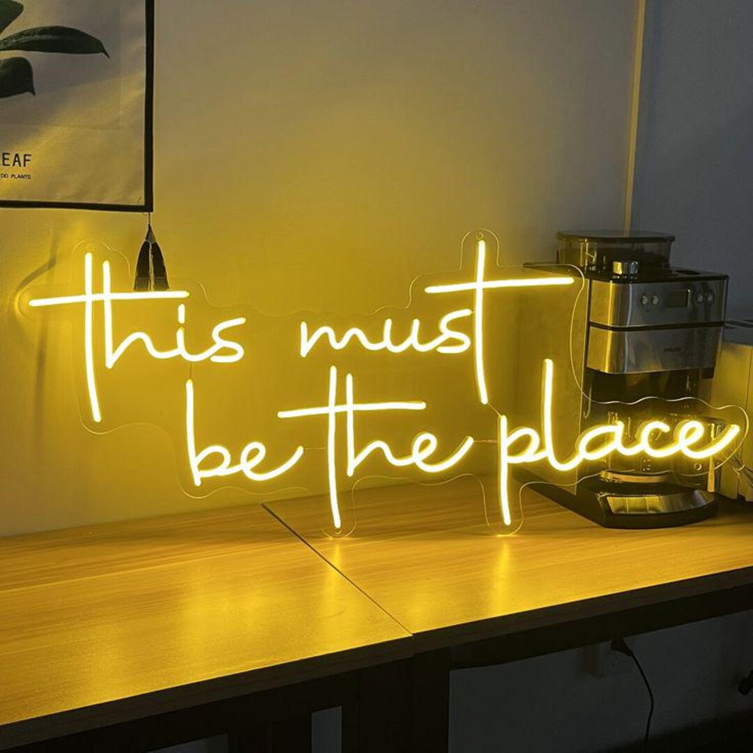 Custom Neon Wall Decor - Aesthetic LED Home Decor - Neon Bedroom Sign ...