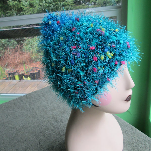 Fuzzy Hat - Etsy