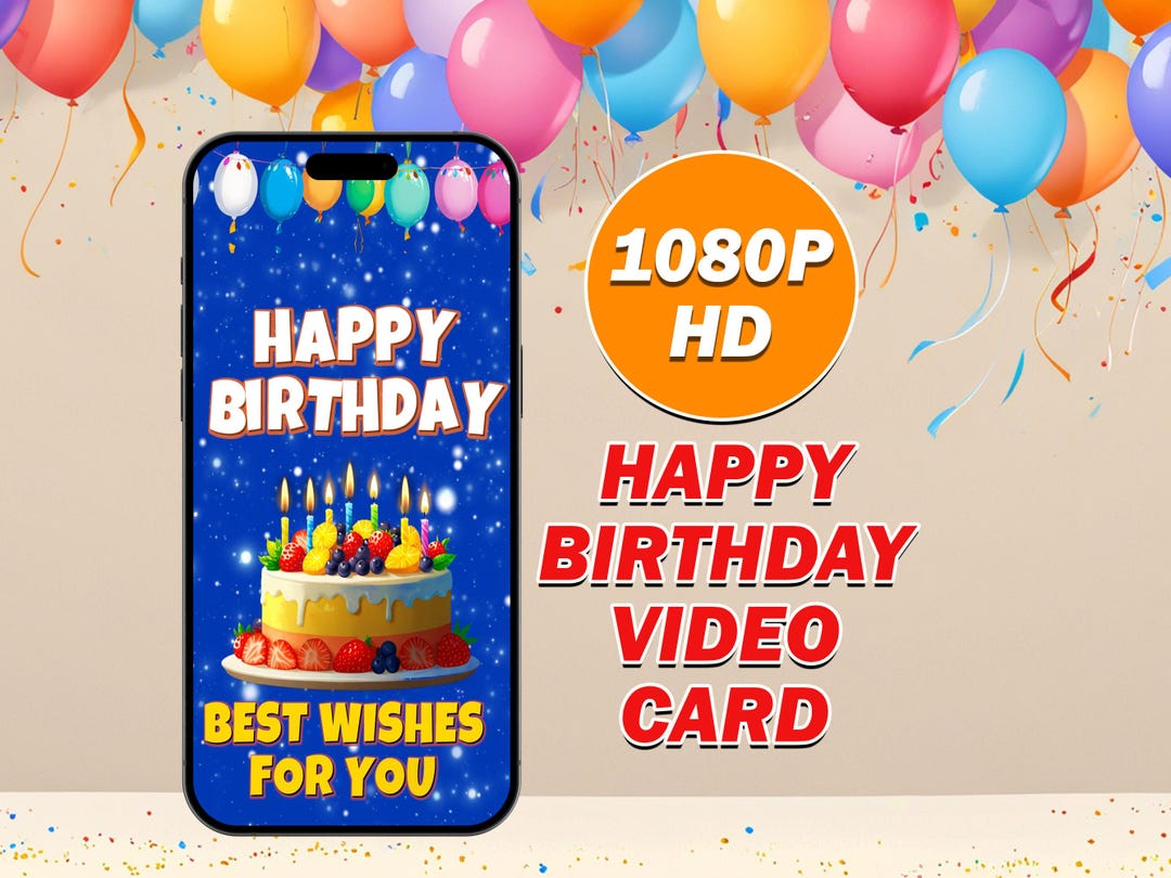 Happy Birthday Animation, Animated Birthday Greeting, Animated E Card ...