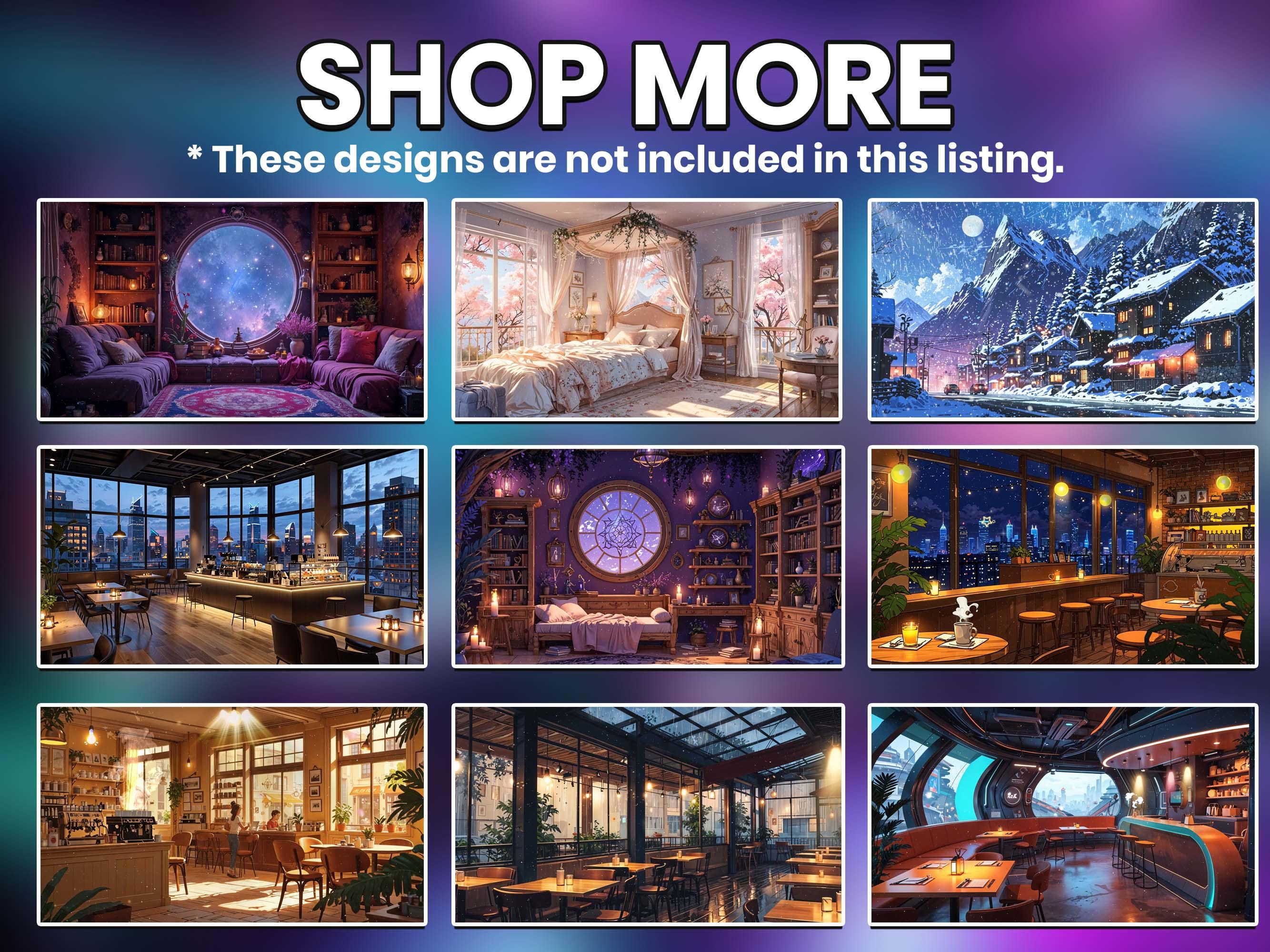 Arcade Gaming Room Vtuber Background Animated, Lofi Twitch Streaming ...