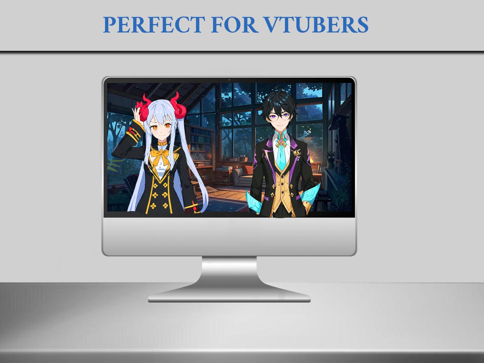 Cozy Treehouse Vtuber Background Animated, Lofi Twitch Streaming ...