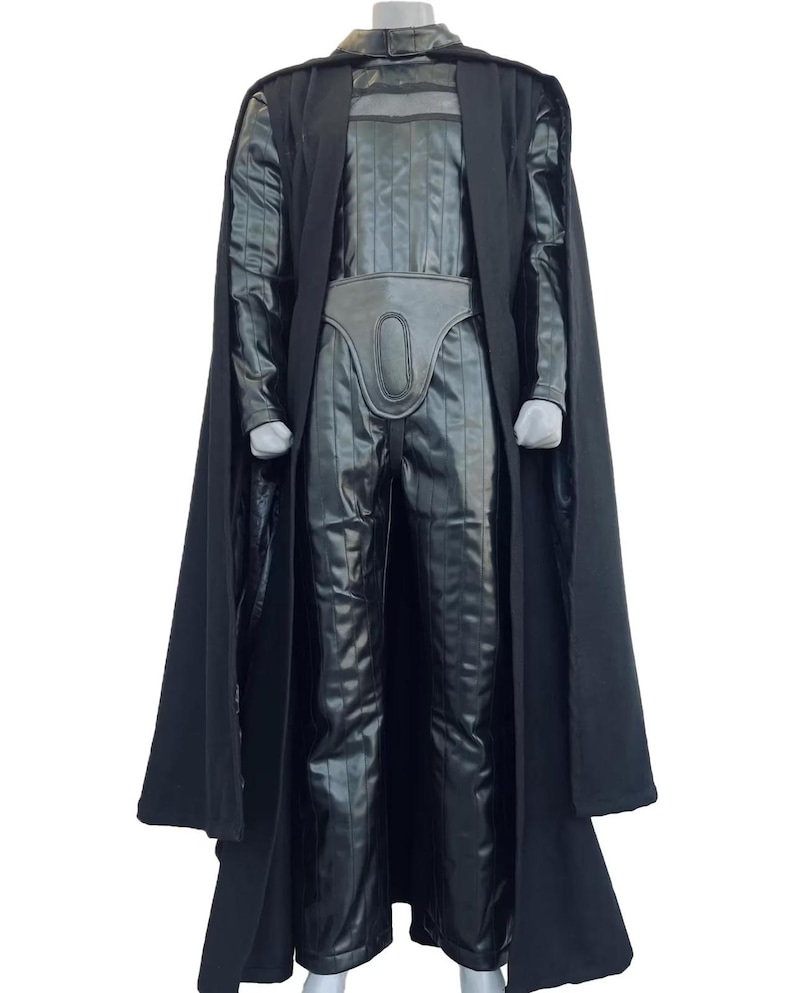 Darth Vader Cosplay Costume for Men | Full Custom Suit With Cape & Robe ...