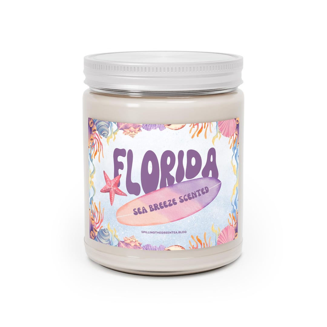 Florida Candle - Sea Breeze - Etsy