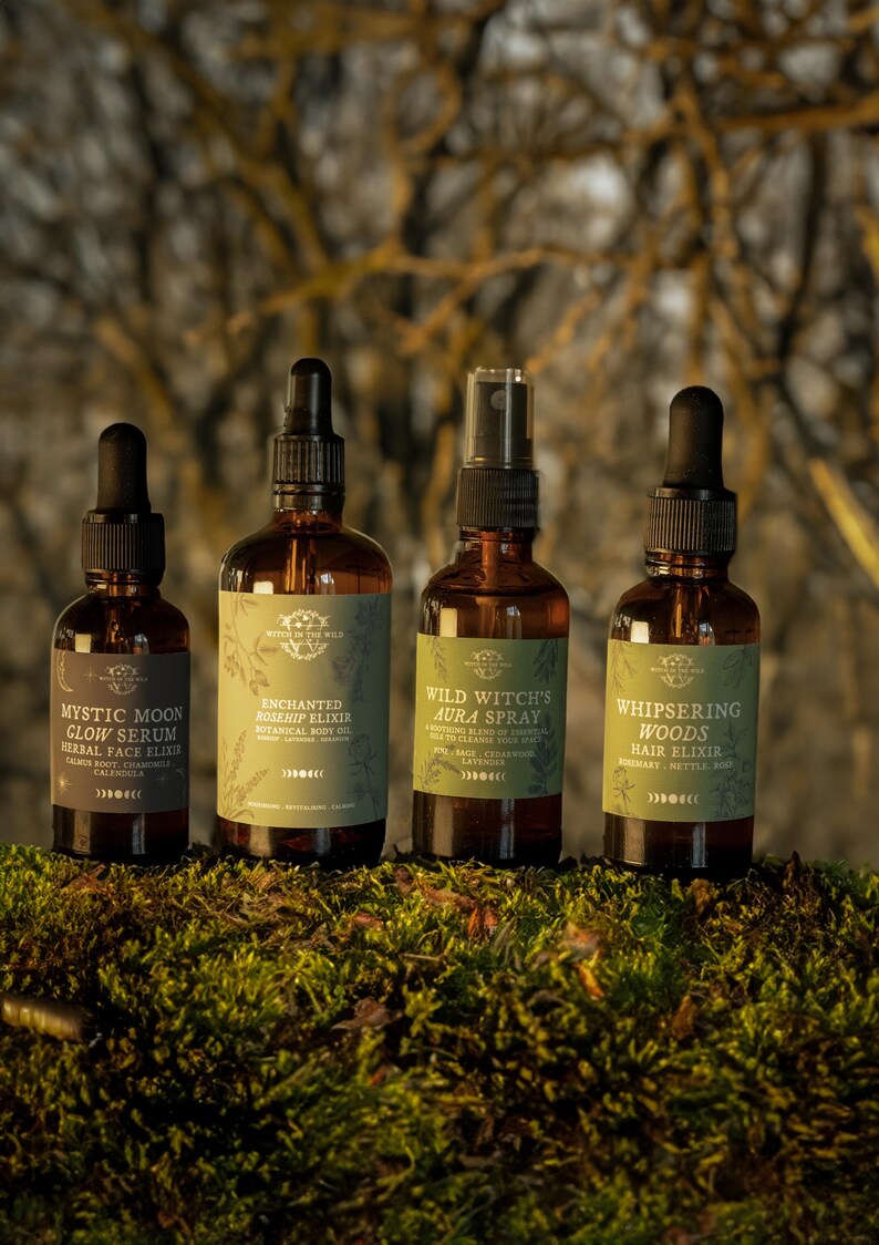 Whispering Woods Elixir | Herbal Hair & Scalp Oil | Rosemary + Clary ...